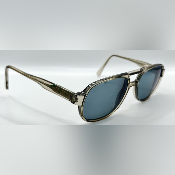 Safilo | Accessories | Vintage Safilo 126 Gray Translucent Pilot ...